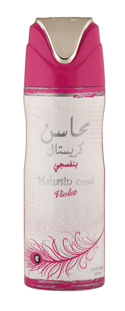 Mahasin Crystal Voilet Deodorant – 200Ml | Best Lattafa Perfumes for ...
